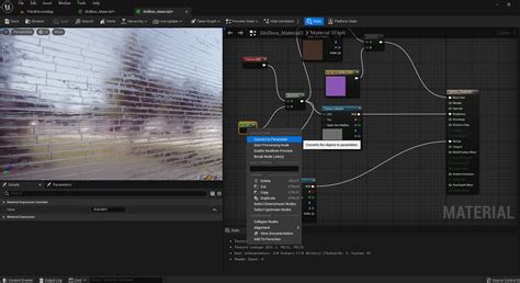 Работа с материалами в Unreal Engine 5 гайд Skillbox Media