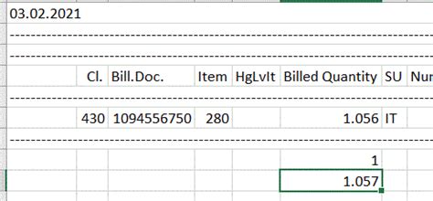 Vba Decimal Separator Issue From SAP To Excel Versus Factor Stack