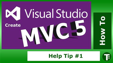 Visual Studio 2013 Tip 1 How To Create An Mvc 5 Application Youtube