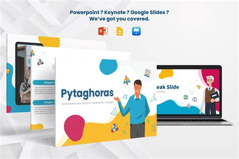 Pythagoras Math Powerpoint Presentation Template Incl Presentation And Individual Envato
