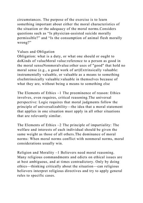 Chapter 3Evaluating Moral ArgumentsWhat Is Moral Reasoning Docx