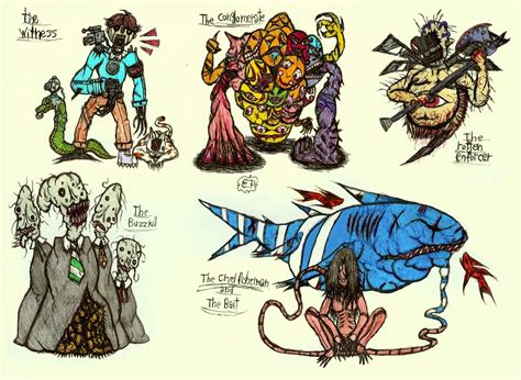 The Backrooms Entities Oc Incomprehensible Backroomsretreat