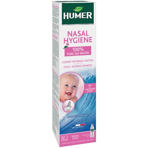 Humer Хюмер 100 морска вода спрей за бебета и деца 150мл Farmavision