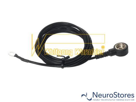 Grounding Cord M Long Mm Snap Mm Ring Terminal NeuroStores