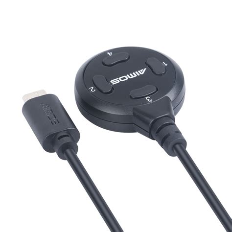 AIMOS AM SH4 Switcher Sharing Device 4 Buttons Extension Cable Extender Alexnld Com