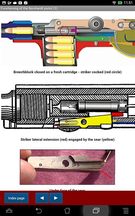 The Borchardt Pistol Explained App On Amazon Appstore