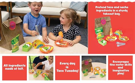 Fat Brain Toys Pretendables Nacho Set Pretend Playset