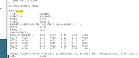 Error Grt 0057 Missing Track Structure For Layer Metal1 · The Openroad Project Openroad Flow