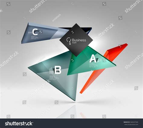 빈 삼각형 레이아웃 비즈니스 템플릿 Infographic 스톡 벡터로열티 프리 566547340 Shutterstock