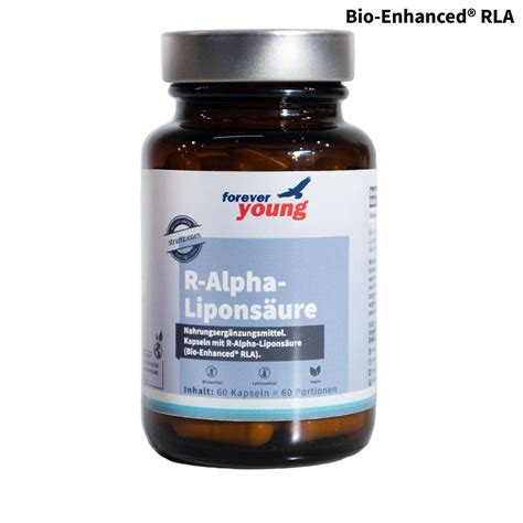 R Алфа Липоева киселина Bio Enhanced® Rla 60 капсули по 174 Mg Forev