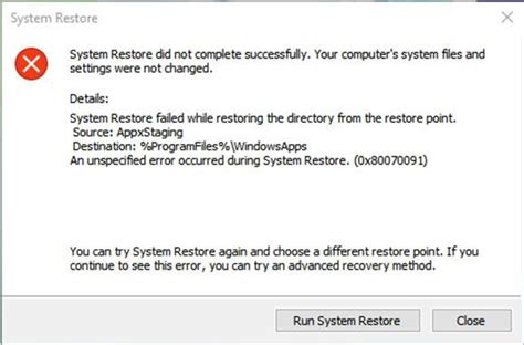 minitool to solve windows 10 system restore failed issue