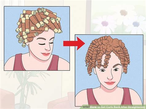 Ways To Get Curls Back After Straightening WikiHow