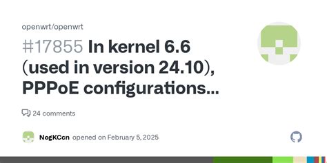 In Kernel 66 Used In Version 2410 Pppoe Configurations Fail To Work Properly With Hysteria