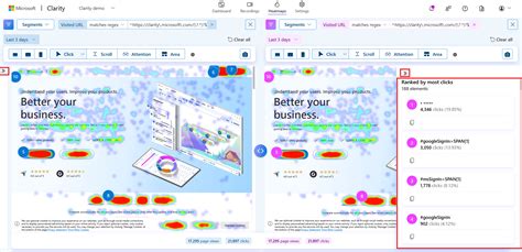 Heatmaps Compare Microsoft Learn