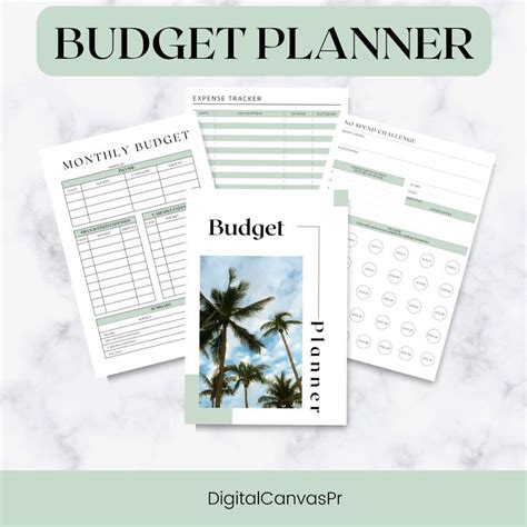 Printable Budget Planner Etsy Budget Planner Printable Budget