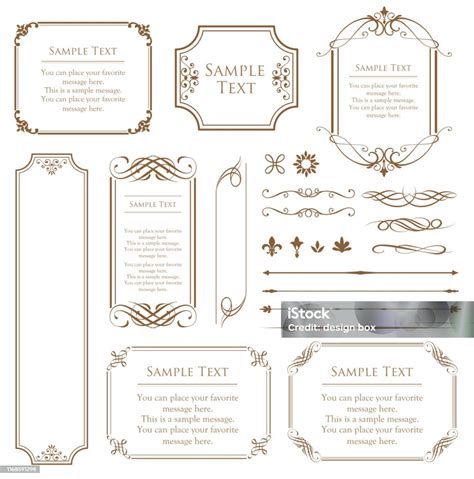 빈티지 벡터 세트입니다 모노그램 초대장 프레임 메뉴 라벨 및 웹 사이트의 디자인을위한 꽃 요소 카페 부티크의 카탈로그 및