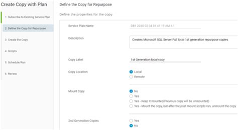 repurposing sql server database dell appsync integration with
