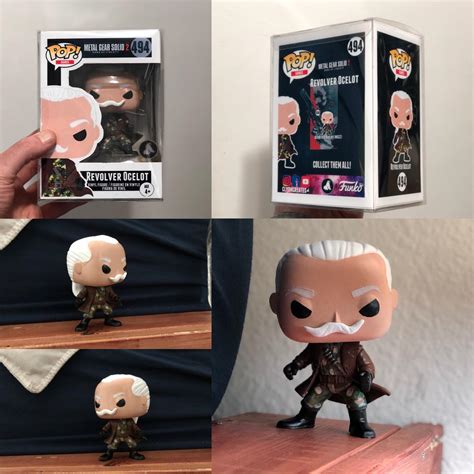 Custom Revolver Ocelot Funko Pop R Metalgearsolid