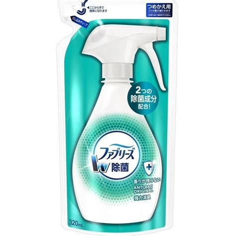 ファブリーズ 除菌プラス 詰替 320ml 4902430113205 春かぜ千里 日用良品 通販 Yahoo ショッピング