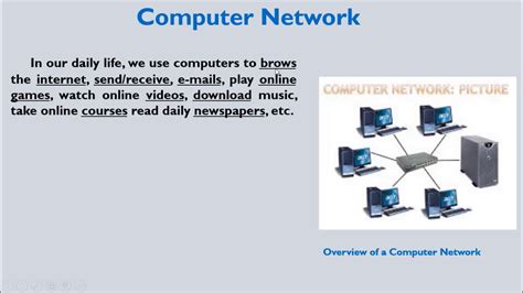 Class 9 Computer Chapter No 3 Lecture No 23 Computer Network Definition By Naeem Ul Haq Youtube