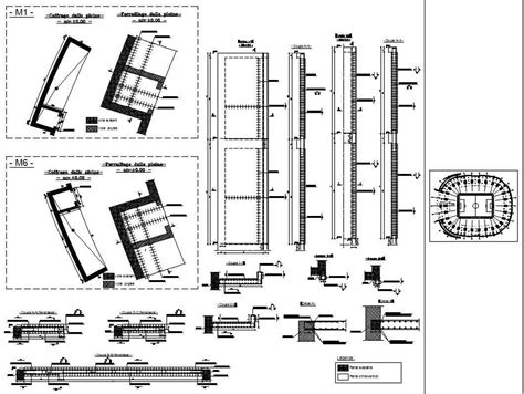 Full Slab Formwork Wall And Beam Section Design In Autocad 2d Drawing Cad File Dwg File Artofit