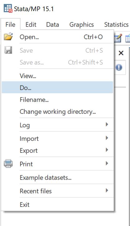 The Do File Editor An Introduction