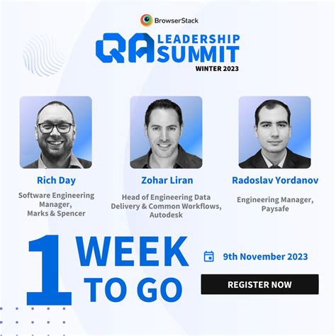 Browserstack On Linkedin Qa Leadership Summit Winter 2023 Edition Virtual Event By Browserstack
