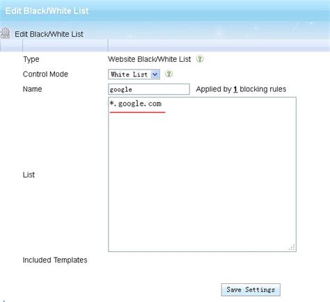 How To Enable Website Whitelist For Network WFilter Documents And Tutorials