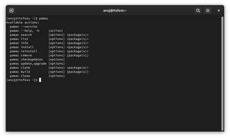 how to install pamac gui package manager in arch linux