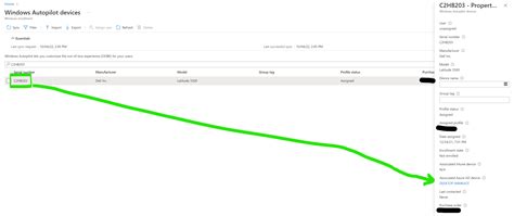 Autopilot Finding Serial Number When Associated Azure Ad Device Only Shows Name Stack Overflow