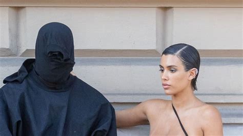 Kanye Wests Wife Bianca Censori Goes Braless In Completely Sheer Top For Kebabs With Rapper