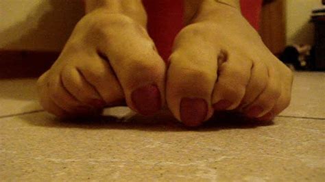 Closeup Toe Curls Ashley S Daily Foot Tease Clips4sale