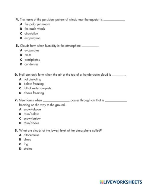 Armando Ugalde Science Exam 2 6428912 Liveworksheets