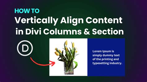 How To Vertically Align Content In Divi A Step By Step Guide