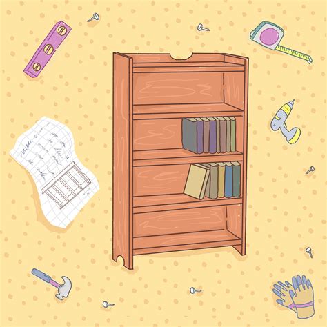 12 طرح قفسه کتاب رایگان سازه پلاس