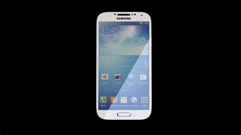 Smasung Galaxy S IV (blanco) Modelo 3D $35 - .max .obj .dwg .fbx .3ds ...