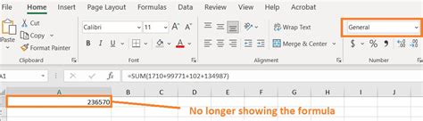 Why Is Excel Showing Formulas Instead Of Results