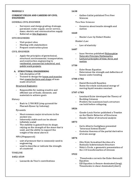 Module 3 4 Reviewer Pdf Structural Engineering Geotechnical