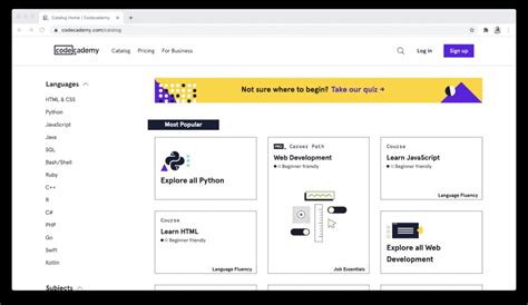 Codecademy Overview What Is Codecademy Codecademy Platform