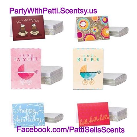 Scentsy Greeting Cards Set For Every Occasion