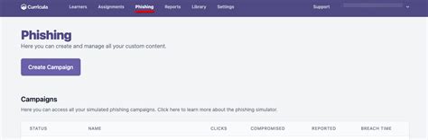Types Of Learner Assignment And Phishing Reports Huntress Product