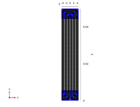 Fuel Cell With Serpentine Flow Field