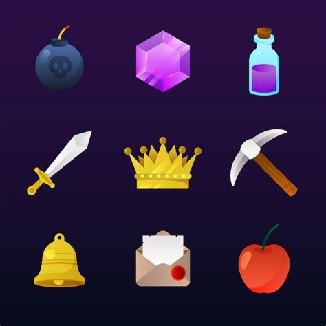 Free Vector Video Game Elements Collection