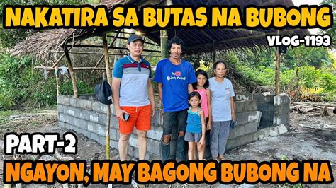 Part 2 Pamilya Na Nakatira Sa May Bubong Na Butas Butas Meron Ng Bubong Yong Bagong Bahay
