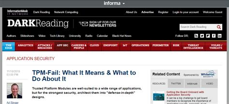 TPM Fail What It Means And What To Do About It TrustiPhi