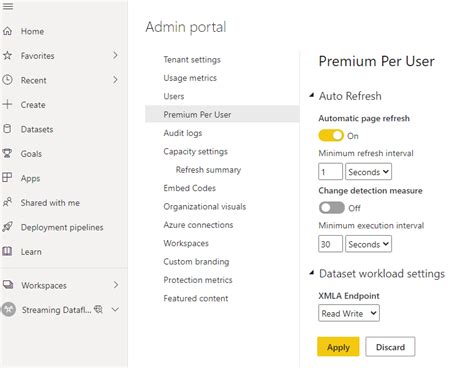 Creating A Power BI Streaming Dataflows Solution