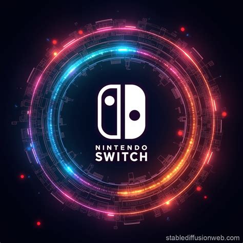 Nintendo Switch Emulation Website Logo Concept Stable Diffusion Online