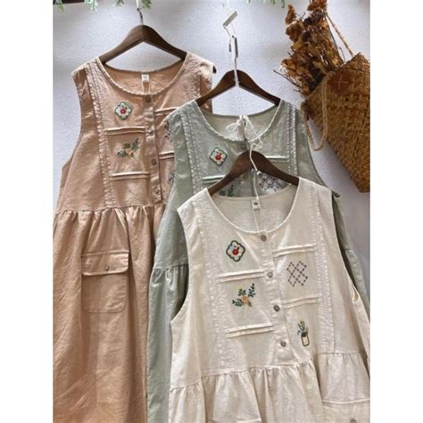 Jual Shu Lin Li Overall Original 9287 Shopee Indonesia