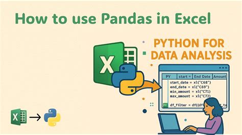 Python In Excel How To Create And Filter Pandas Dataframes Youtube