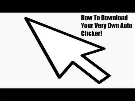 How To Get Your Very Own Auto Clicker YouTube